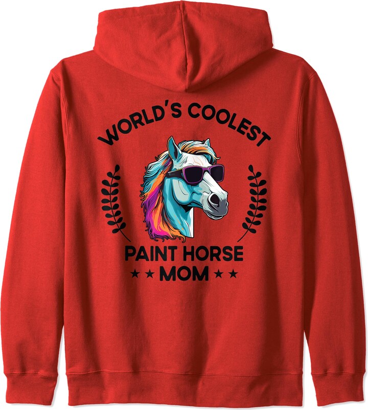The Woof Wardrobe World's Coolest Horse Mom Mama - Women Farmer Paint ...