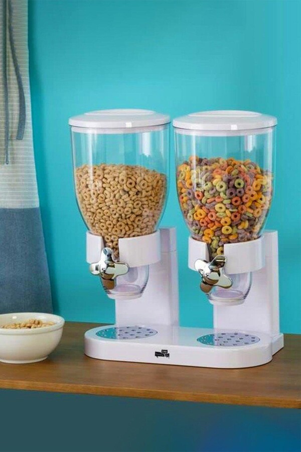 Living and Home Modern Food Dispenser Cereal Containers Storage - ShopStyle