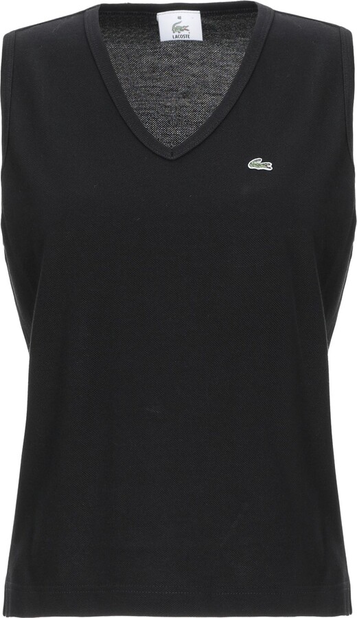 Lacoste Top Black - ShopStyle
