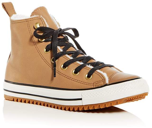 Converse Chuck Taylor All Star Faux-Fur High-Top Sneakers - ShopStyle