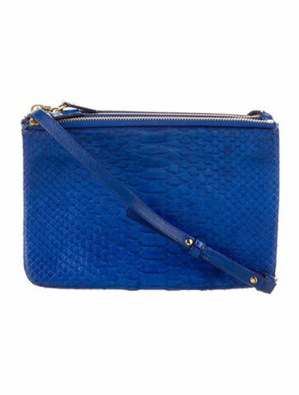 Celine Small Python Trio Crossbody Bag gold - ShopStyle