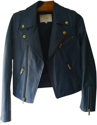 Maje Women's Leather Jackets - ShopStyle