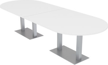 Inbox Zero 12 Person Modular Conference Table with Double Bases - ShopStyle