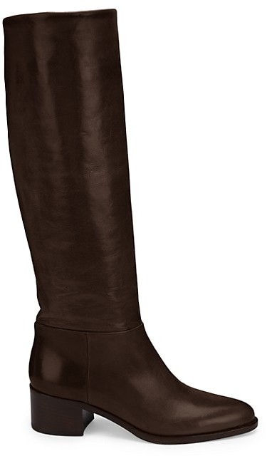 Prada Tall Leather Boots - ShopStyle