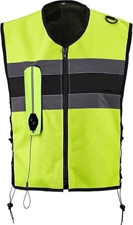 YXYECEIPENO Motorcycle Airbag Vest Lightweight Inflatable Air Vest With ...