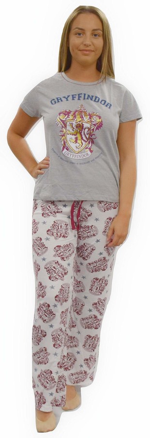 Harry Potter Character Ladies Womens Harry Potter Pyjamas Gryffindor ...