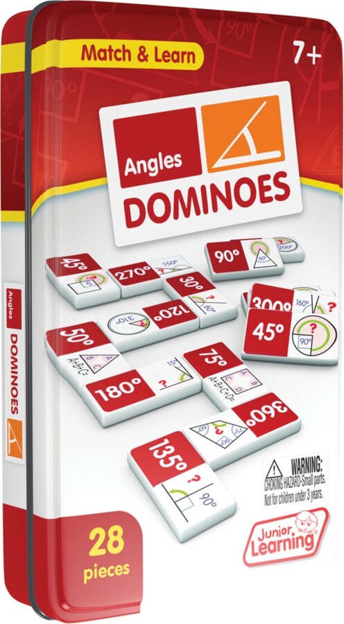 Junior Learning Angles Dominoes Match and Learn Educational Learning ...
