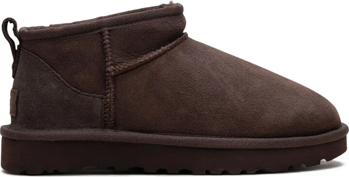 UGG Classic Ultra Mini suede boots - ShopStyle