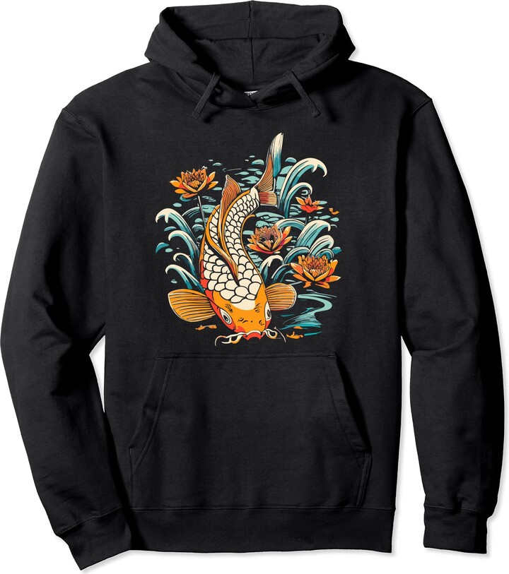 Retro Koi Fish Art - Vintage Koi Fish Costume Gift Nishikigoi - Koi ...