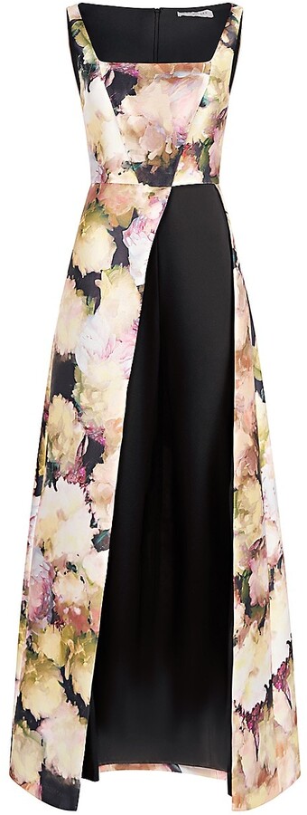 Kay Unger Mattie Walk-Through Gown - ShopStyle Evening Dresses