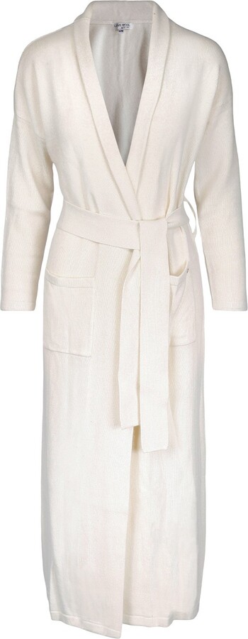 tirillm - "Camilla" Cashmere Dressing Gown -Off White - ShopStyle Maxi ...