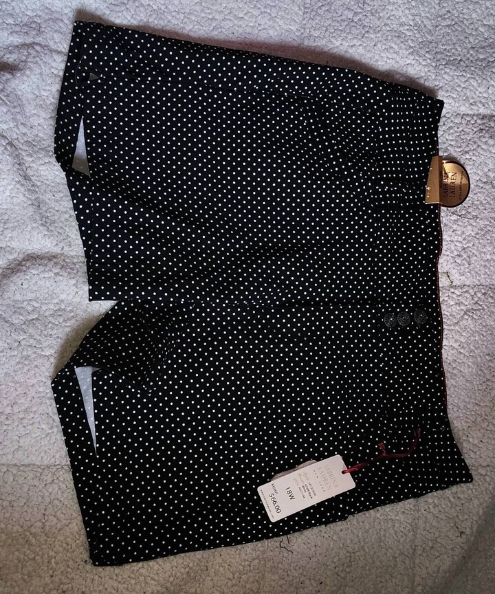 Sabrina Lauren Sabrina Shorts In Polka Dot - ShopStyle