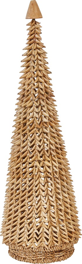 Creative Co-op 24" Handmade Buri Palm Cone Trees - ShopStyle