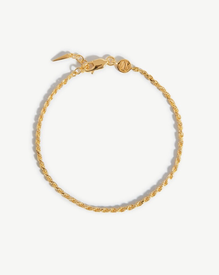 Catena Chain Bracelet 18ct Gold Plated Vermeil - ShopStyle