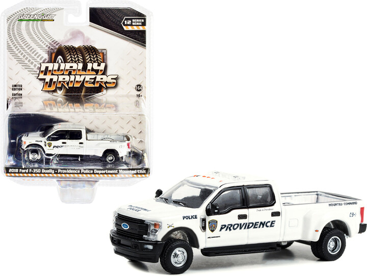 2018 Ford F-350 Dually Pickup Truck White "Providence Police Department ...