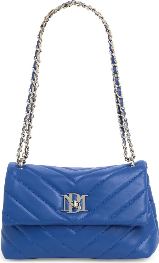 Badgley Mischka Diagonal Quilted Convertible Shoulder Bag - ShopStyle