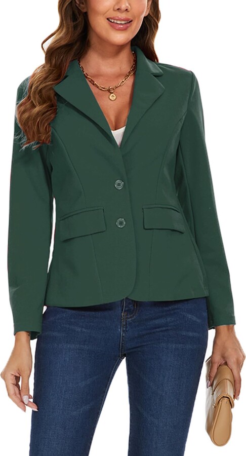 LADI TREND Blazers for Women Casual 2 Buttons Closure Everyday Wear ...