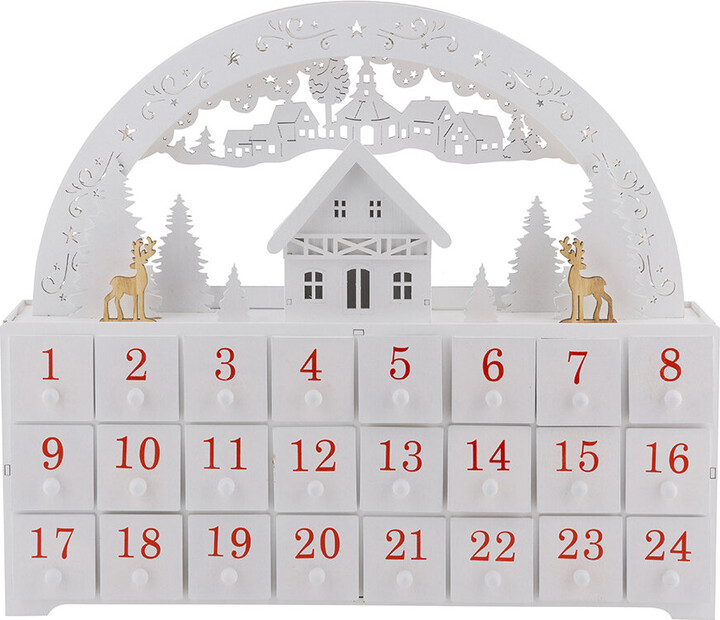 Designed by AMARA Christmas - Light Up Village Scene Advent Calendar ...