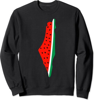 Watermelon Map Free Palestine Map of Palestine Watermelon Free ...