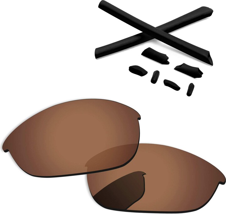 PapaViva Lenses Replacement & Rubber Kits for Oakley Half Jacket Copper ...