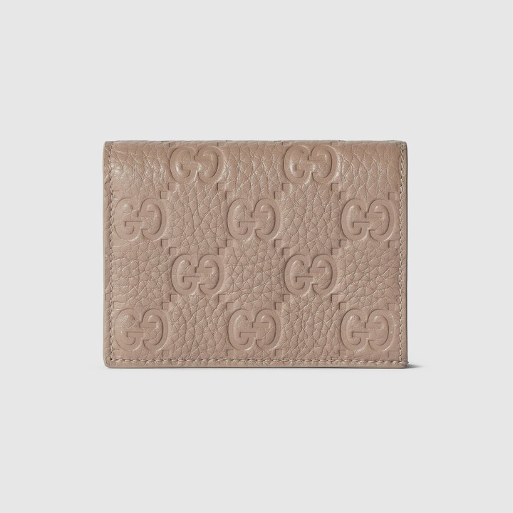 Gucci GG Emblem mini wallet - ShopStyle