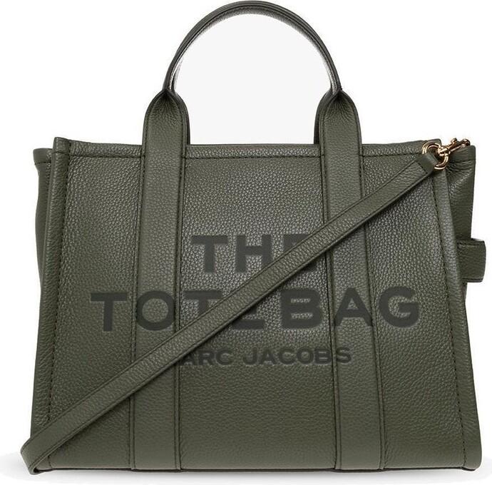 Marc Jacobs Logo-Embossed Medium Tote Bag - ShopStyle