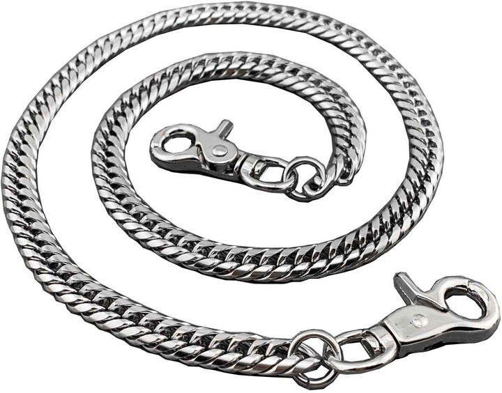 Unknown 9mm Stainless Steel Biker Rock Wallet Chain Curb Pants Keychain ...