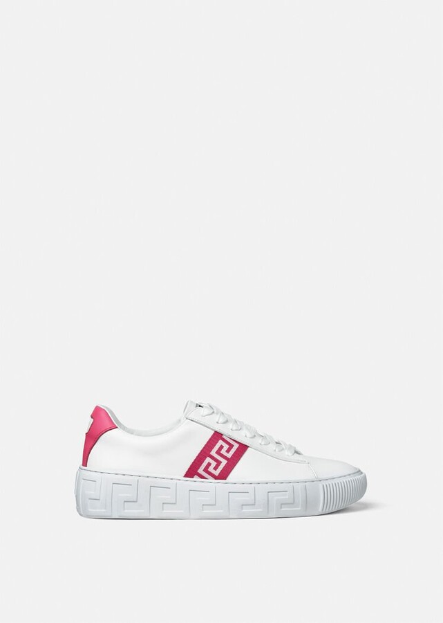 Versace Greca Sneakers - ShopStyle