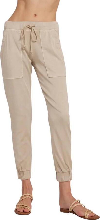 Bella Dahl Pocket Jogger In Soft Tan - ShopStyle