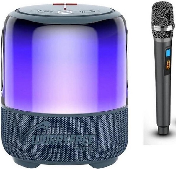 Worryfree Gadgets 60W Portable Bluetooth Party Speaker with RGB Lights ...