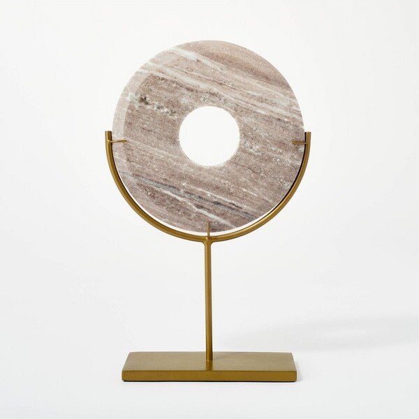 Threshold designed w/Studio McGee Marble Disc Decorative Object ...