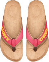 Men's Foco Kansas City Chiefs Cork Flip Flops - ShopStyle