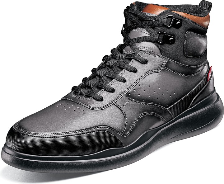 Stacy Adams Men's Mayson Mid Lace Up Sneaker Fashion Boot - ShopStyle