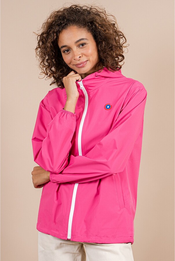 Flotte Unisex Passy Recycled Windbreaker With Hood And Zip Fastening ...