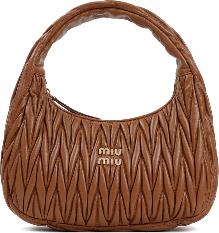 Miu Miu Miu Wander Hobo Bag - ShopStyle