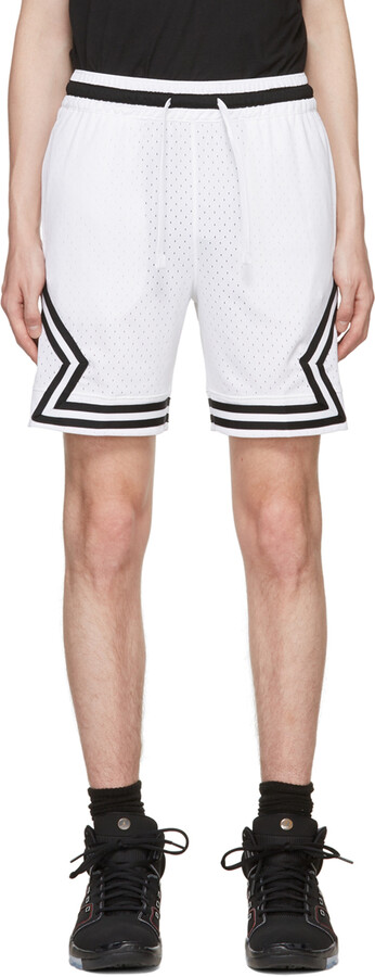 Nike Jordan White Polyester Shorts - ShopStyle