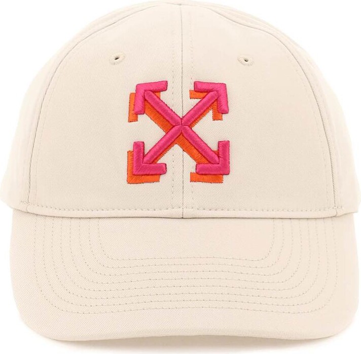 Off-White 'arrows' baseball cap - ShopStyle Hats