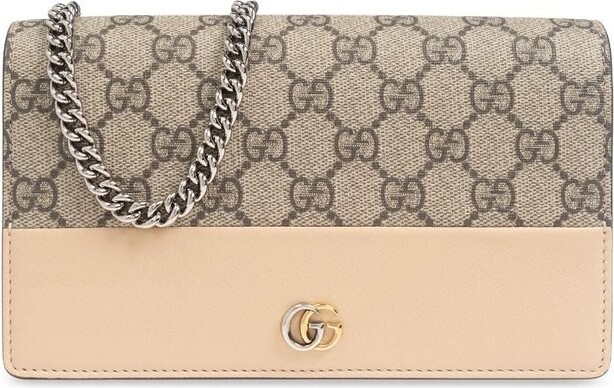 Gucci Gg Marmont Wallet On Chain - ShopStyle