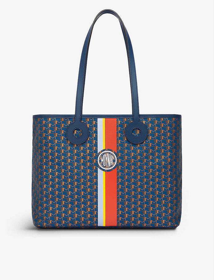 MOYNAT Oh! Ruban monogram-print canvas tote bag - ShopStyle