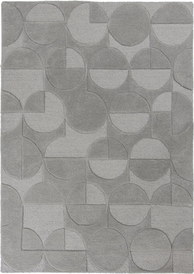 Dunelm Gigi Geometric Rug Gigi Grey - ShopStyle