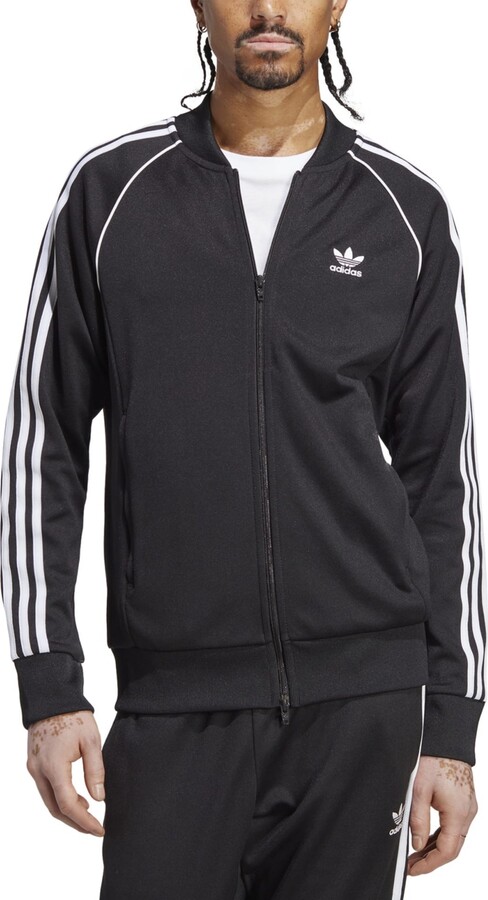 adidas Adicolor Classics Superstar Slim-Fit Zip-Front Track Jacket ...