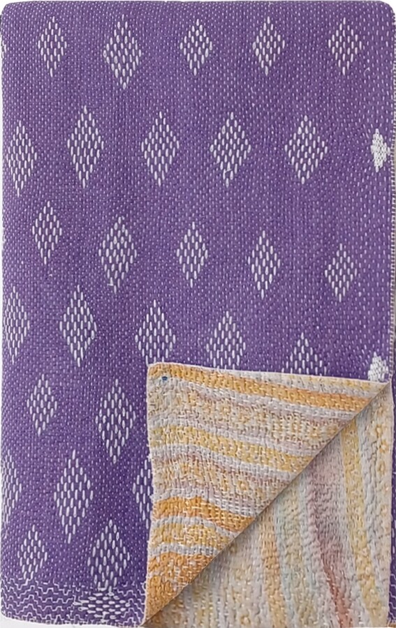 Spindle by Sisters - Balaravi - Vintage Kantha Quilt - ShopStyle