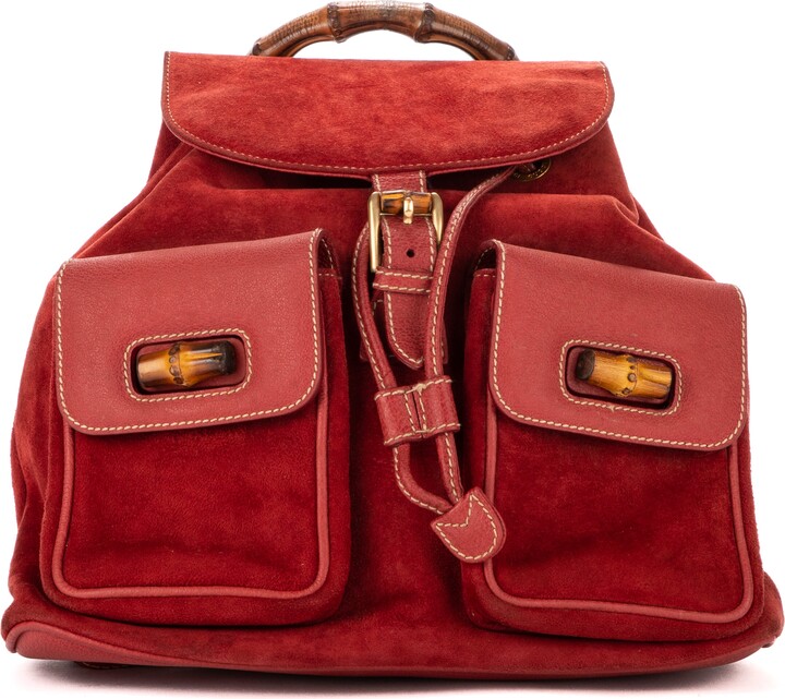 Gucci Large Bamboo Backpack - ShopStyle