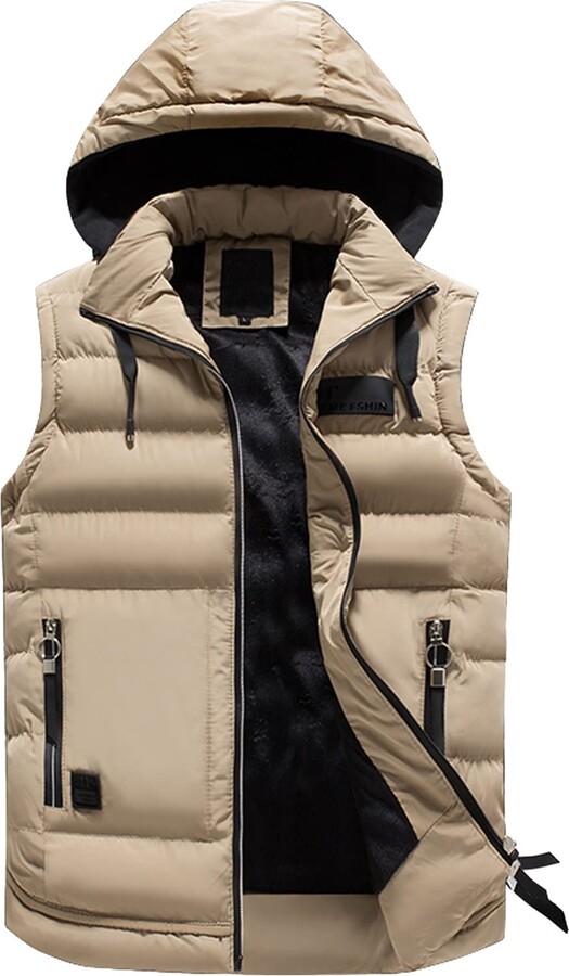 Generic mens polo jackets regular Mens Quilted Vest - ShopStyle Outerwear