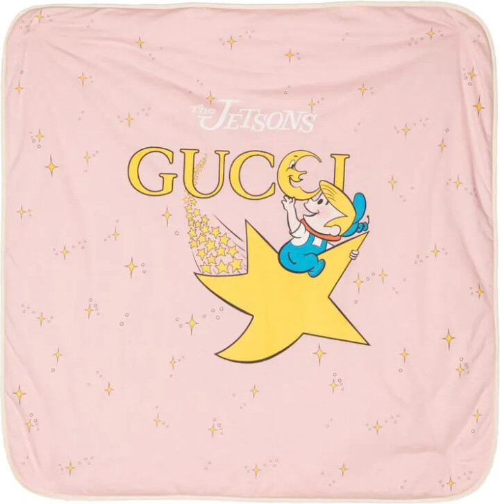 Gucci Children x The Jetsons cotton blanket - ShopStyle