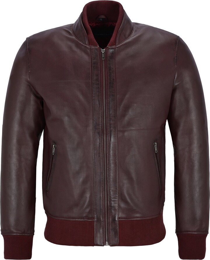 Smart Range Blue Smith Ultra Handsome Men Perforated Real Leather ...