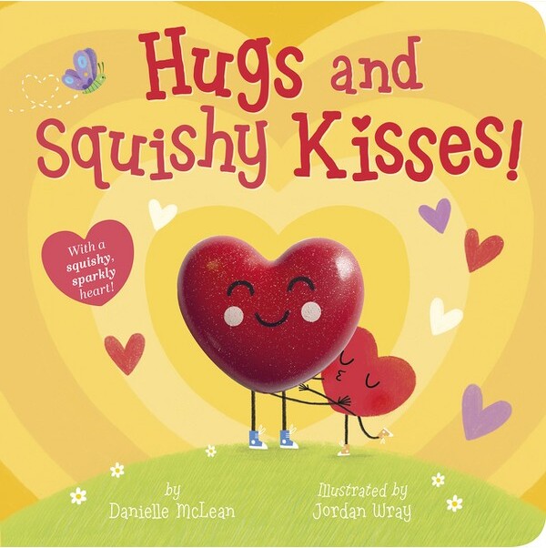 Tiger Tales Hugs and Squishy Kisses! - by Danielle McLean (Board Book ...