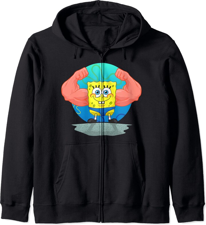 Mademark x SpongeBob SquarePants - SpongeBob MuscleBob BuffPants Zip ...