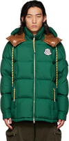 Moncler Green Mariveles Down Jacket - ShopStyle