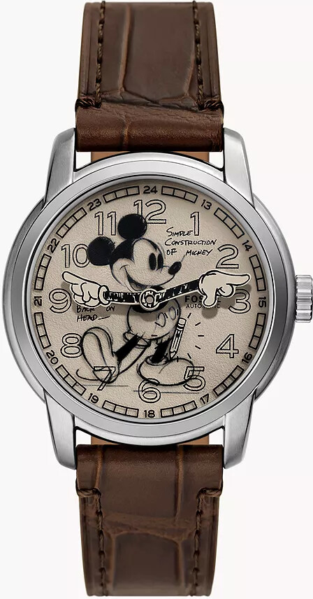 Fossil Disney Limited Edition Sketch Disney Mickey Mouse Watch ...